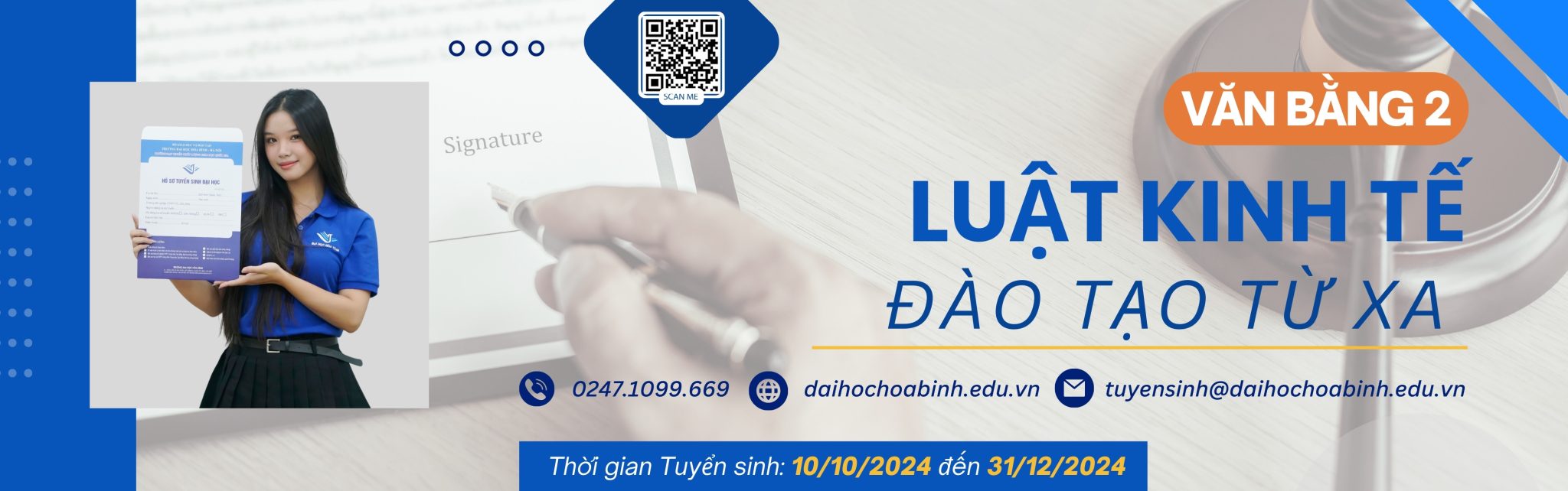 Trang chủ - Tuyển sinh Trường Đại học Hoà Bình